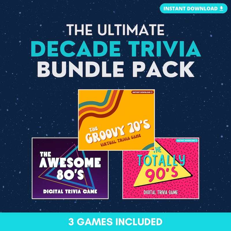 Decades Party - Etsy