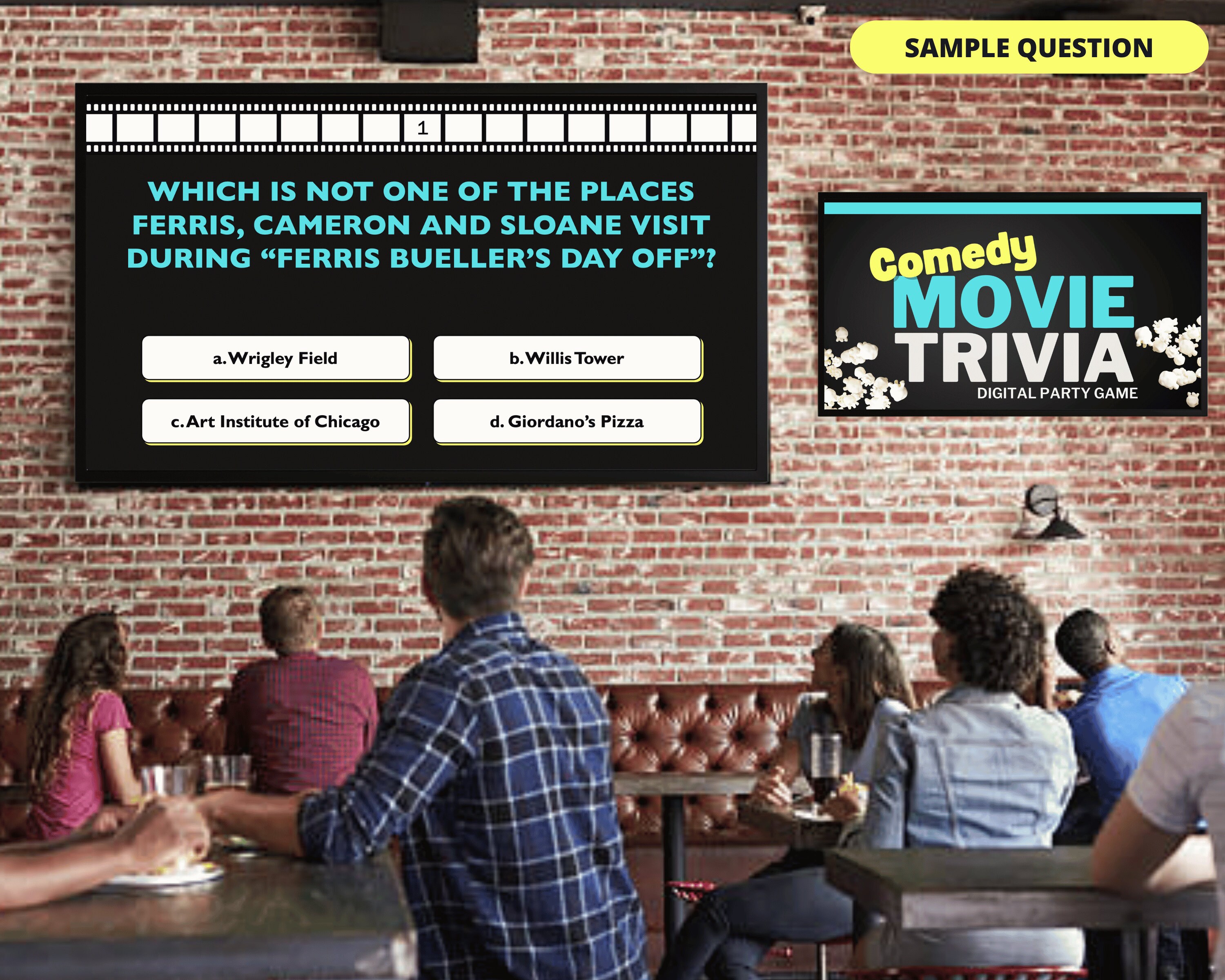 Comedy Movie Trivia Game: 80 Questions, Powerpoint (digital Download ...