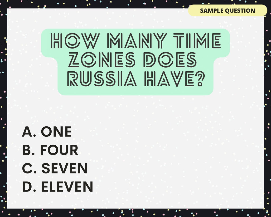 Pub Trivia Printable Game Volume 1 10 Rounds & 100 Questions. - Etsy
