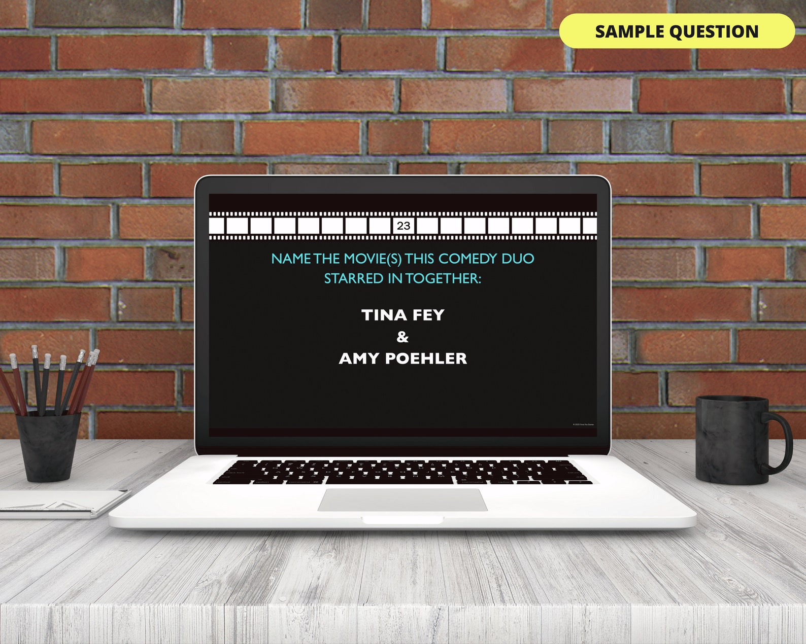 Comedy Movie Trivia Game: 80 Questions, Powerpoint (digital Download ...