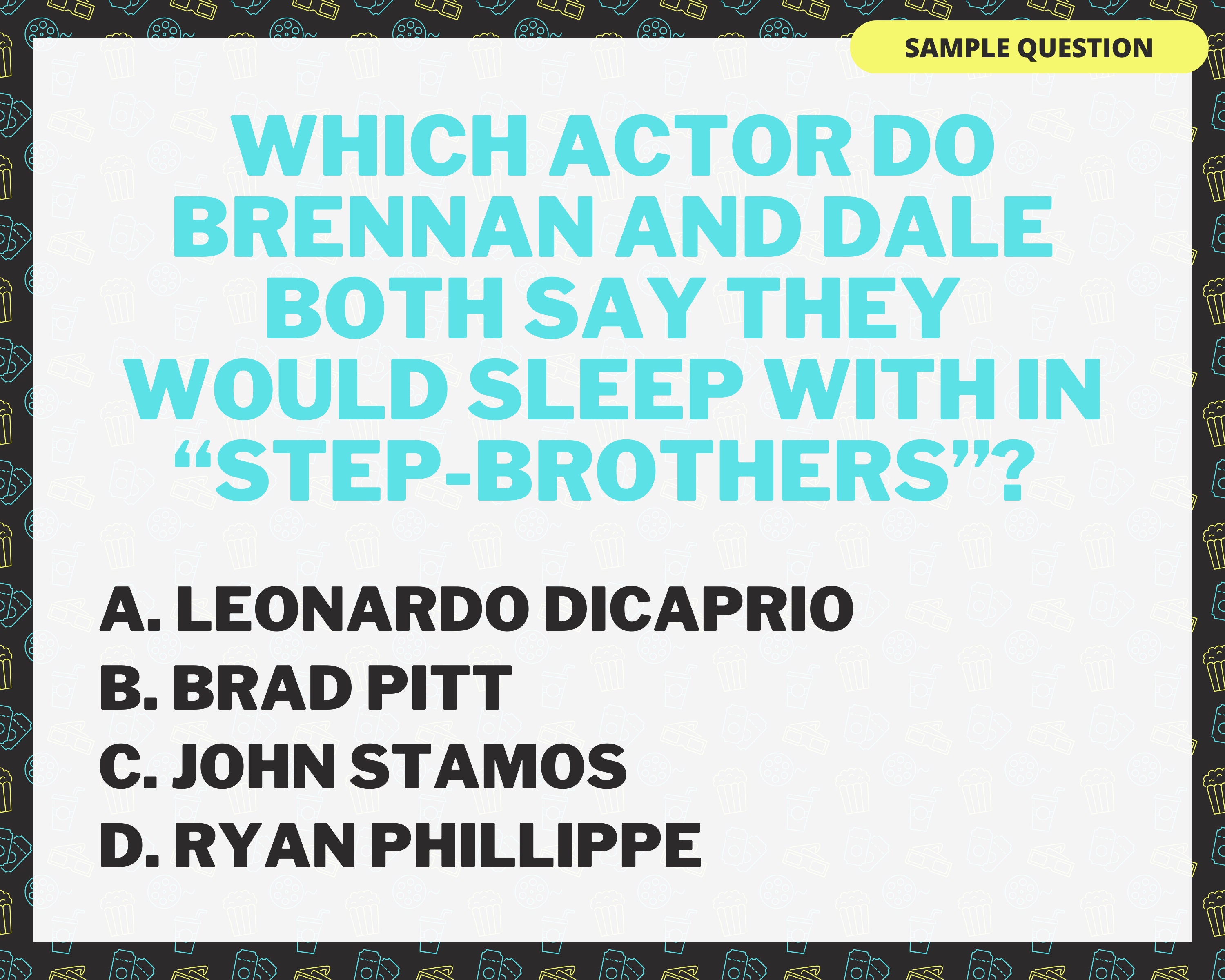 Comedy Movie Trivia Game: 70 Questions, 7 Rounds (PDF) - Etsy