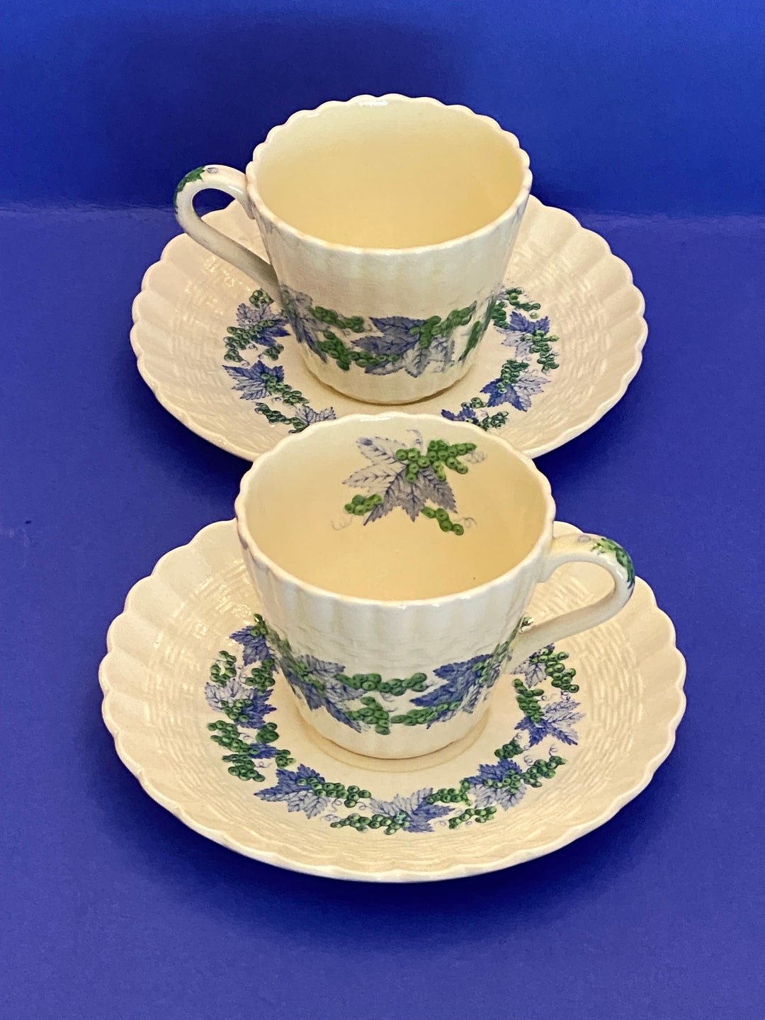 Spode Royal Jasmine Copeland England. Cup and Saucer - Etsy