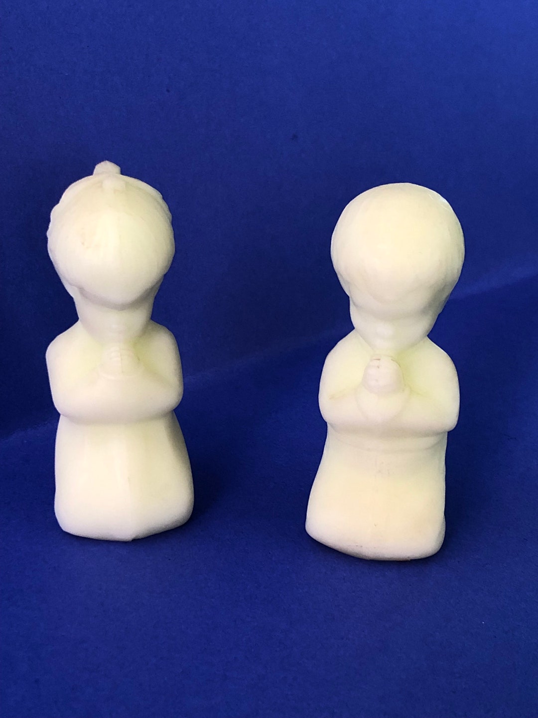 Authentic Fenton Boy and Girl Praying - Etsy