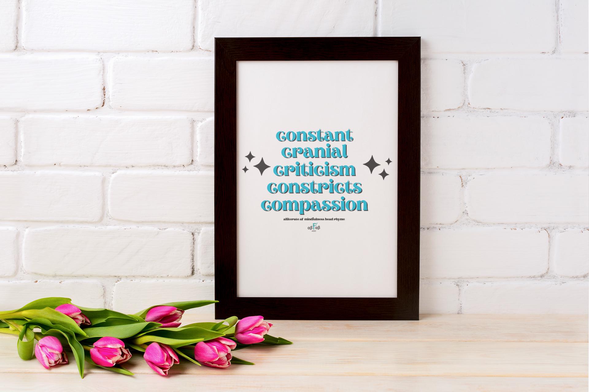 Constricts V1 Mindfulness Mantra Affirmation Card Positive Quote Self ...