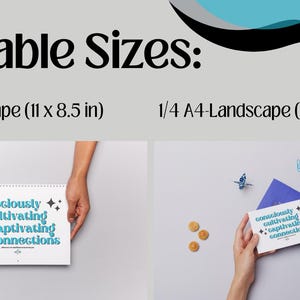 Cultivating V1 Mindfulness Mantra Affirmation Card Positive Quote Self ...