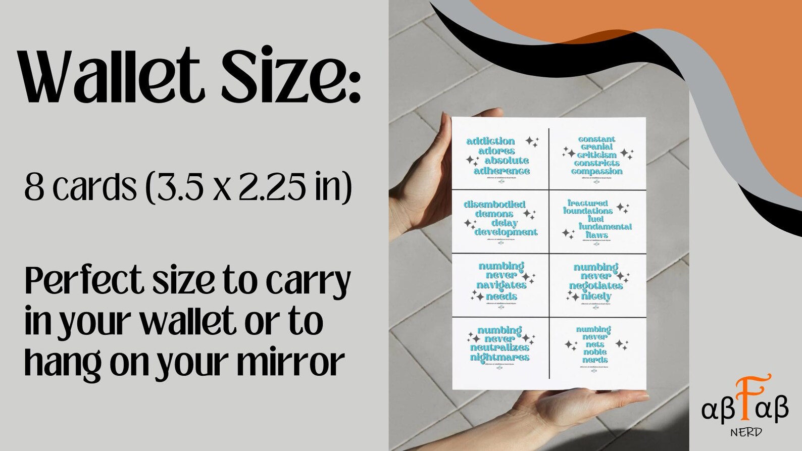 SELF-DESTRUCTION Set of 8 Daily Affirmation Digital Download V1 ...