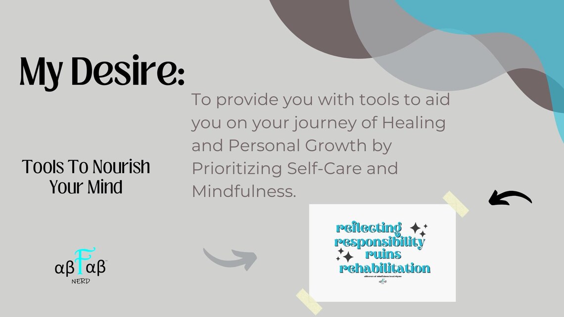 Rehabilitation V2 Affirmation Card Positive Quote Mindfulness Mantra ...