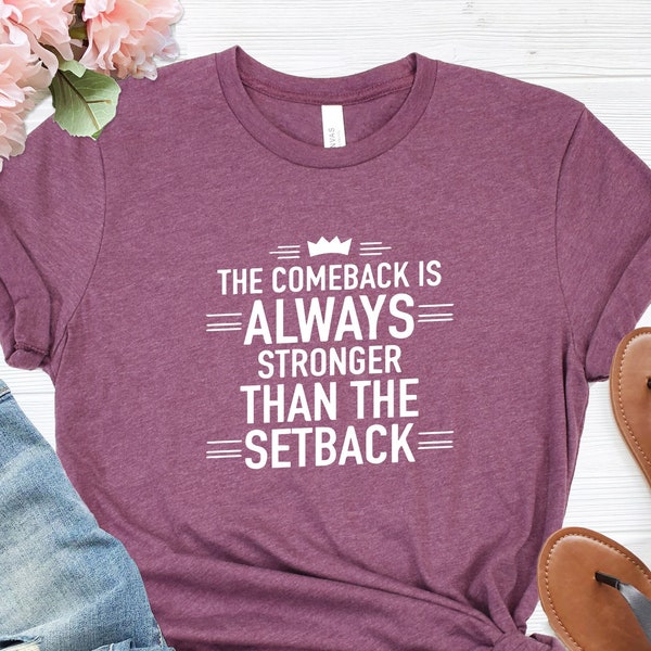 Comeback is Always Stronger Than the Setback Svg - Etsy