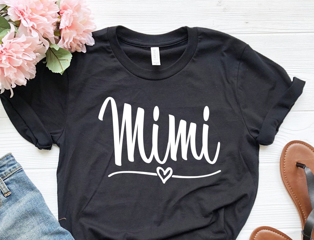Mimi Shirt, Mimi Squad Tees, Mimi Gift, Grandma T-shirt, Gift for Mimi ...