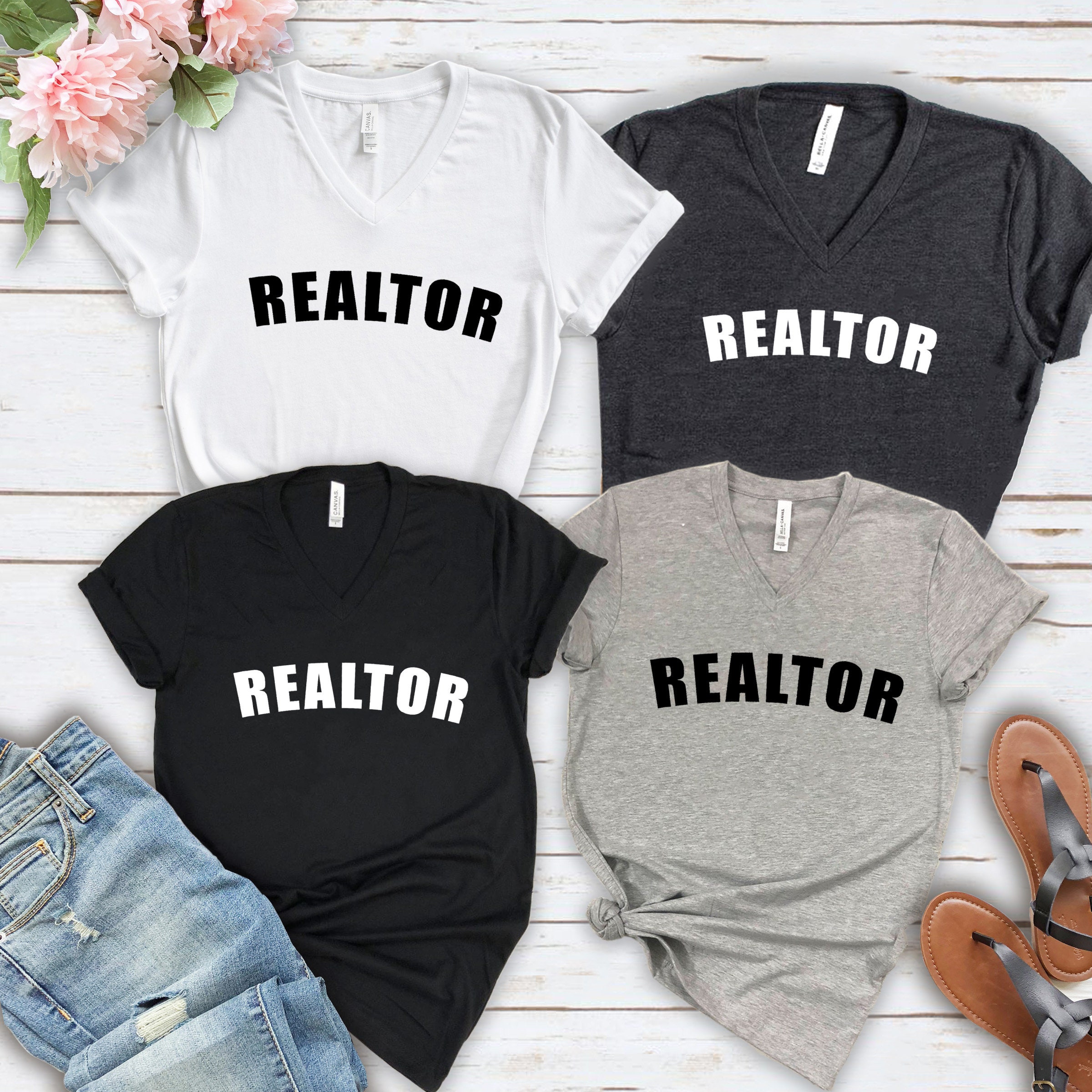 Realtor Shirt Real Estate Marketing Tees Real Estate | Etsy
