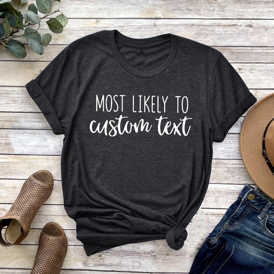 Custom "most Likely To..." Matching Group Shirts: Funny Vacation Tees ...