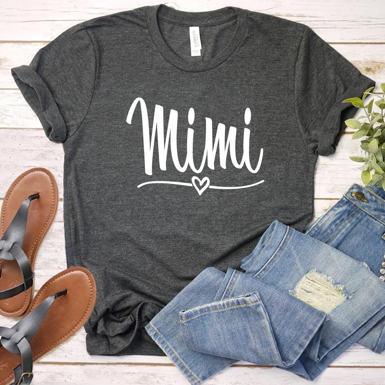 Mimi Shirt Mimi Squad Tees Mimi Gift Grandma T-shirt Gift - Etsy