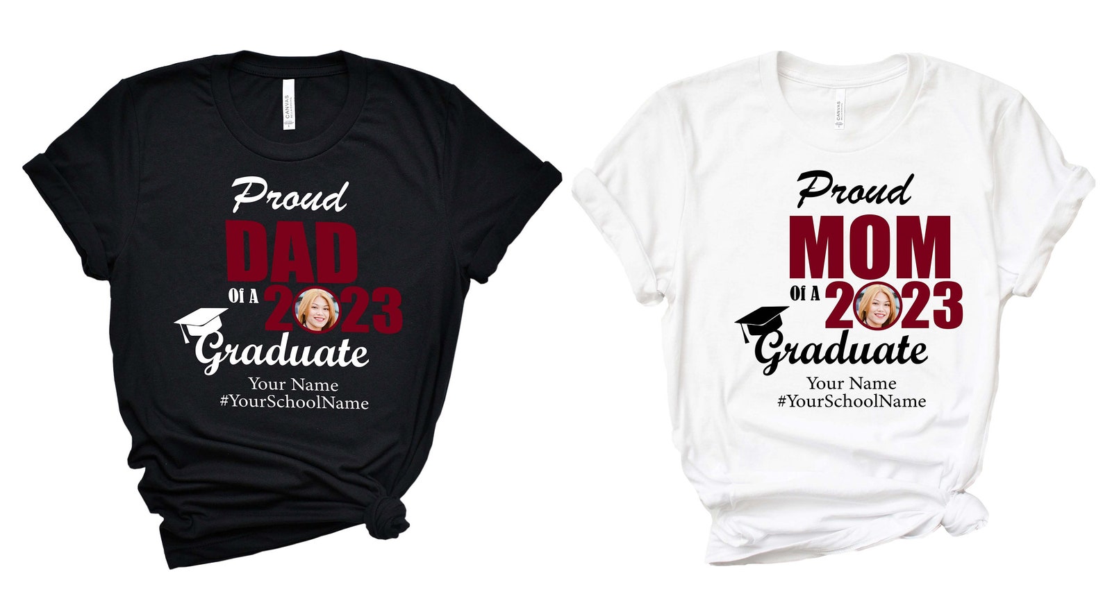 Personalized Graduation Family Shirts,custom Graduate Family 2023 Shirt ...