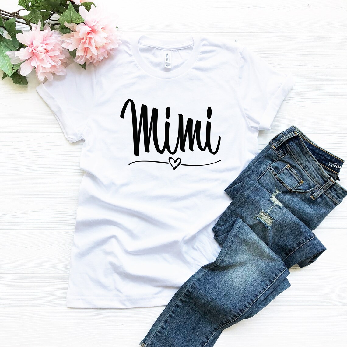 Mimi Shirt Mimi Squad Tees Mimi Gift Grandma T-shirt Gift | Etsy