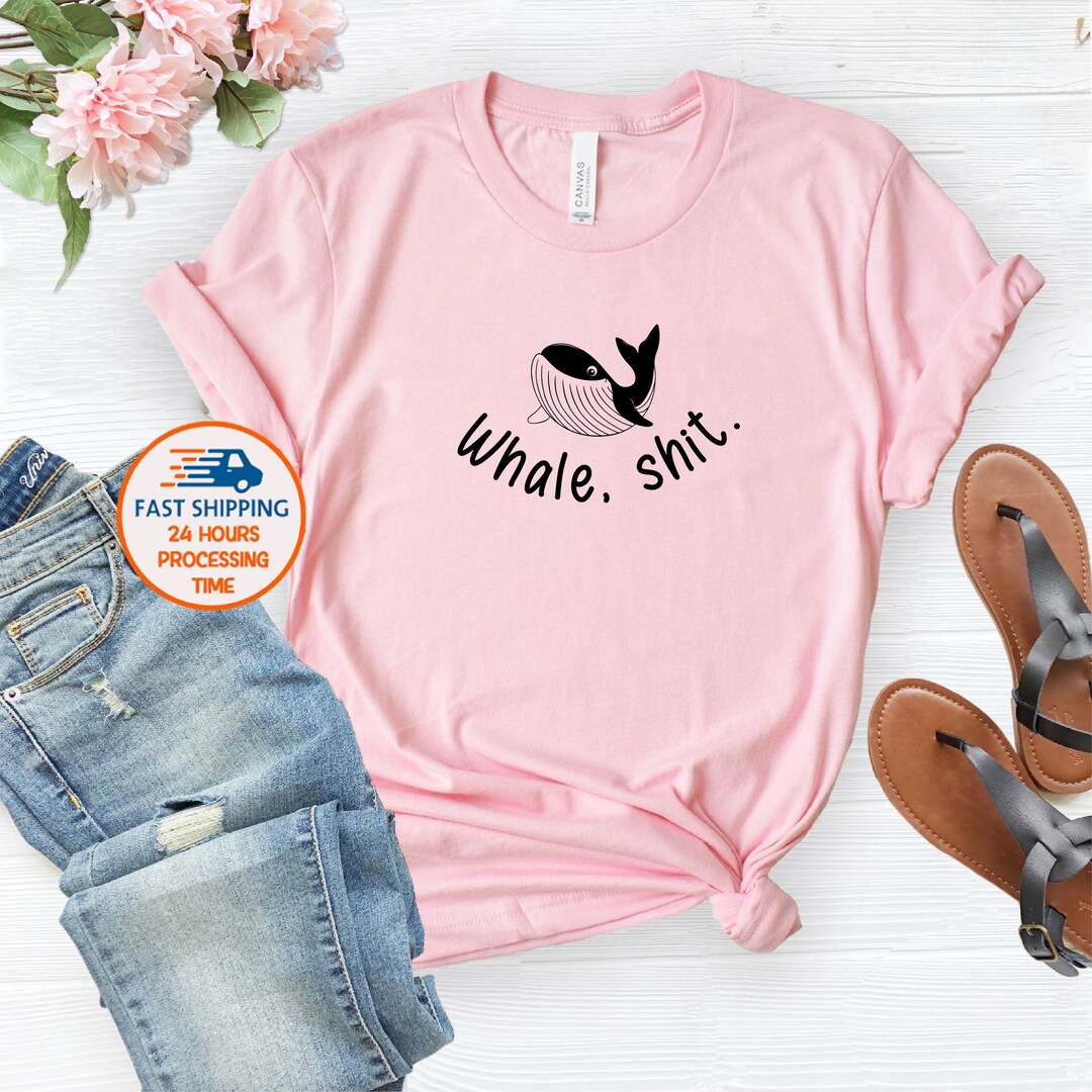 Whale Shit T-shirt, Marine Family Shirt, Cute Whale Tees, Funny Beach ...