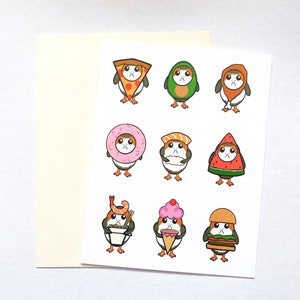 Cute Star Wars Card | Porg Greeting Card | Thinking of You | Greeting ...