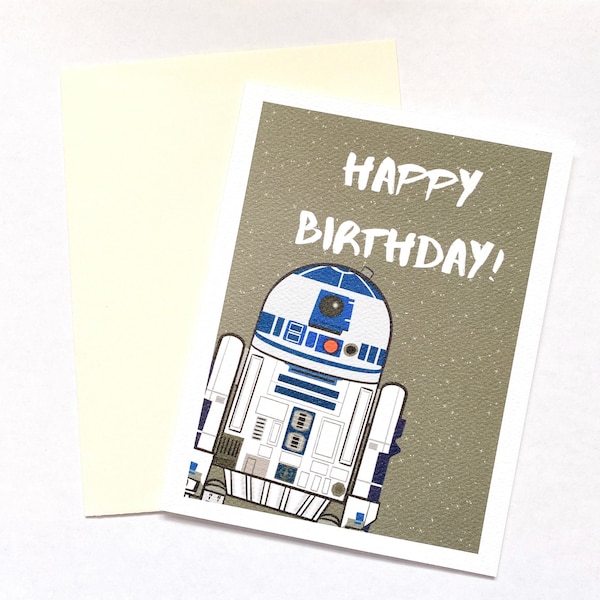 R2d2 Card - Etsy