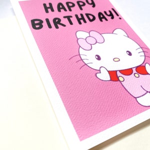 Hello Kitty Card | Sanrio Birthday Card | Cute Birthday Card ...