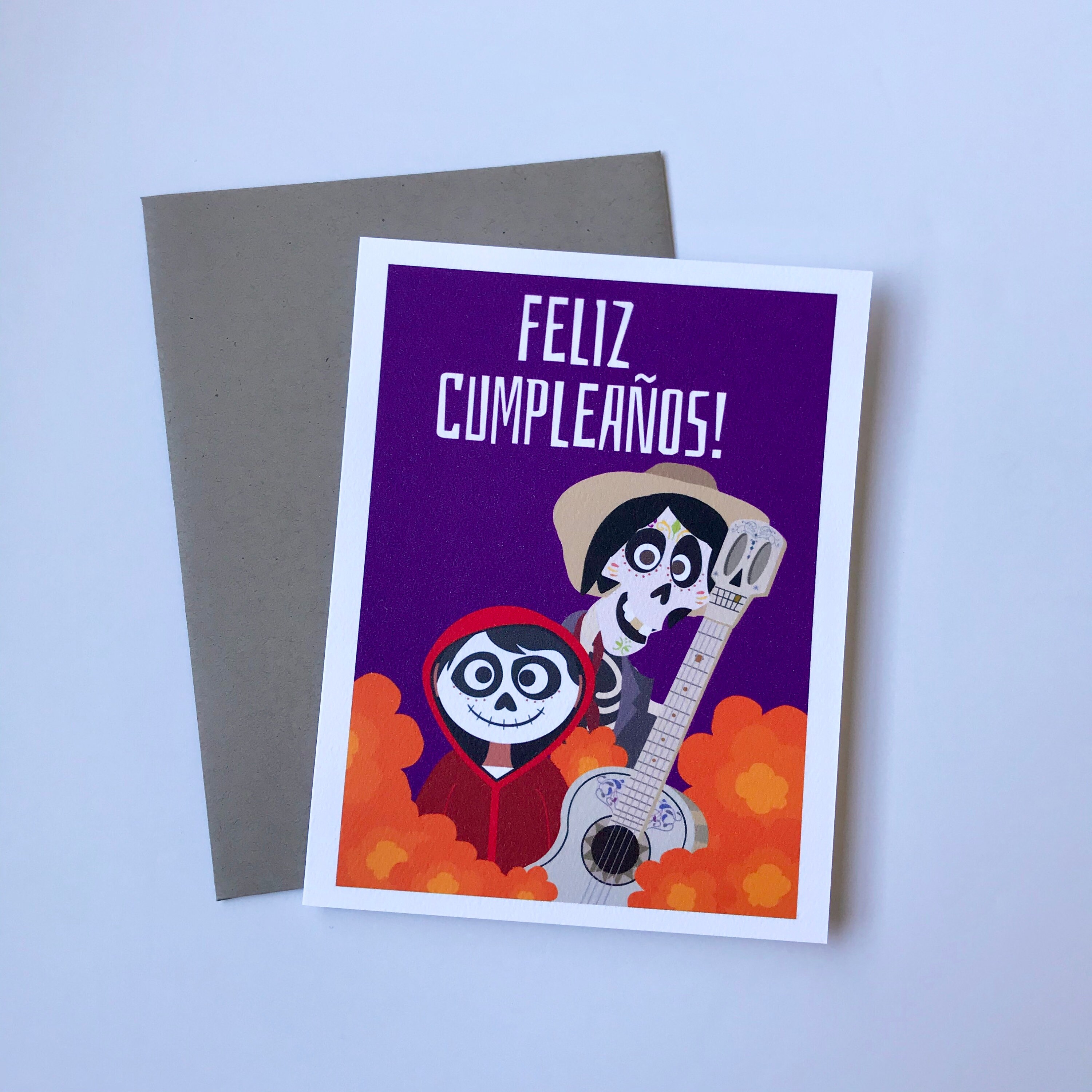 Cute Birthday Card Disney Pixar Coco Card Personalized - Etsy