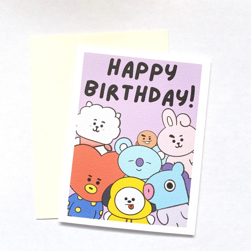 Bt21 Birthday - Etsy