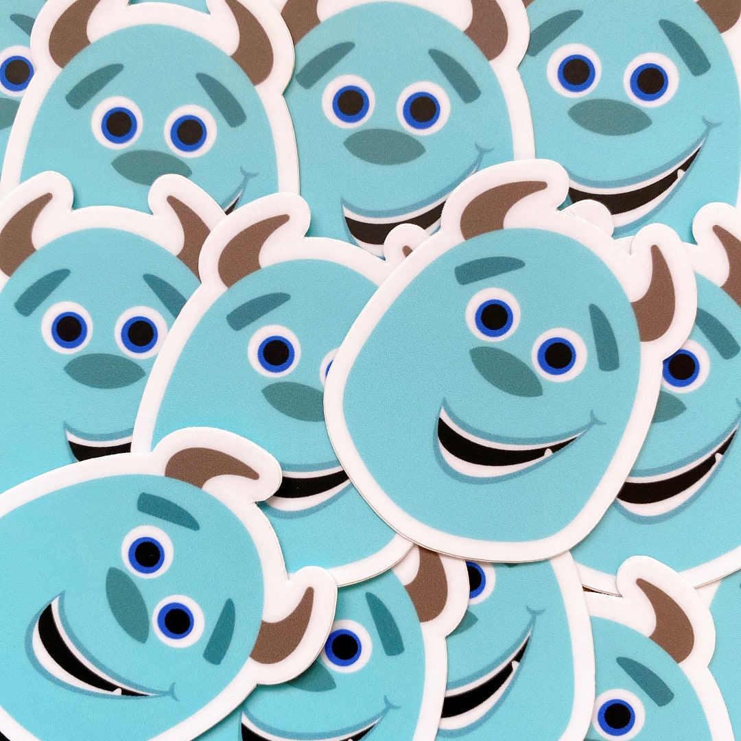 Monsters Inc. Sulley Sticker | Disney Sticker Water Bottle Laptop ...