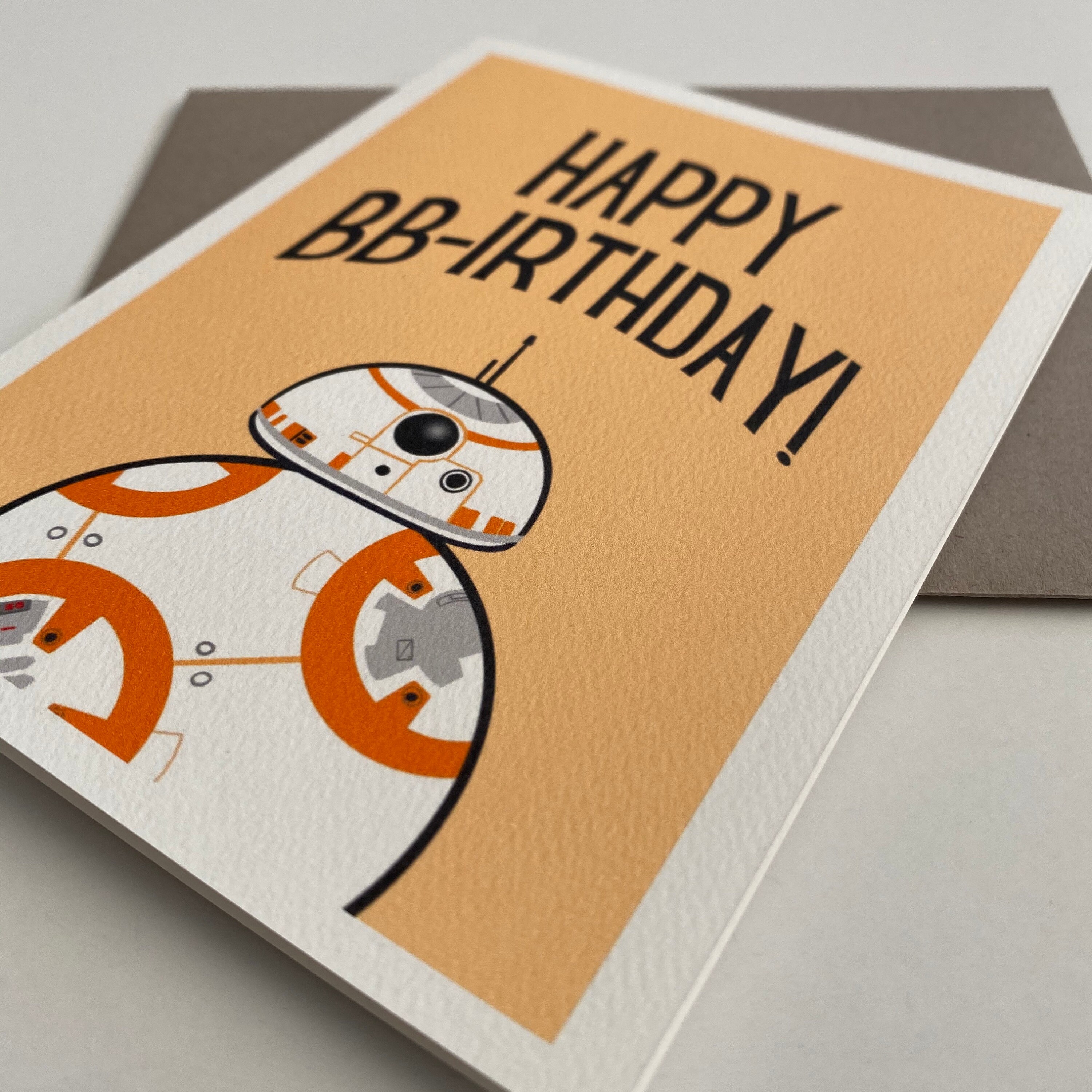 Happy Bb-irthday Birthday Card Star Wars Card | Etsy