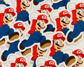 Set of 13 Super Mario Sticker Pack Power up Characters Vinyl - Etsy