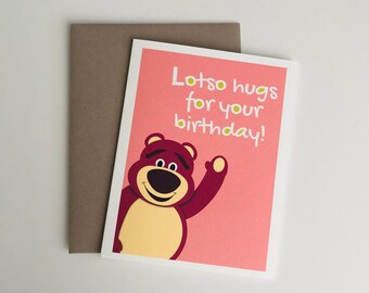Lotso Birthday - Etsy