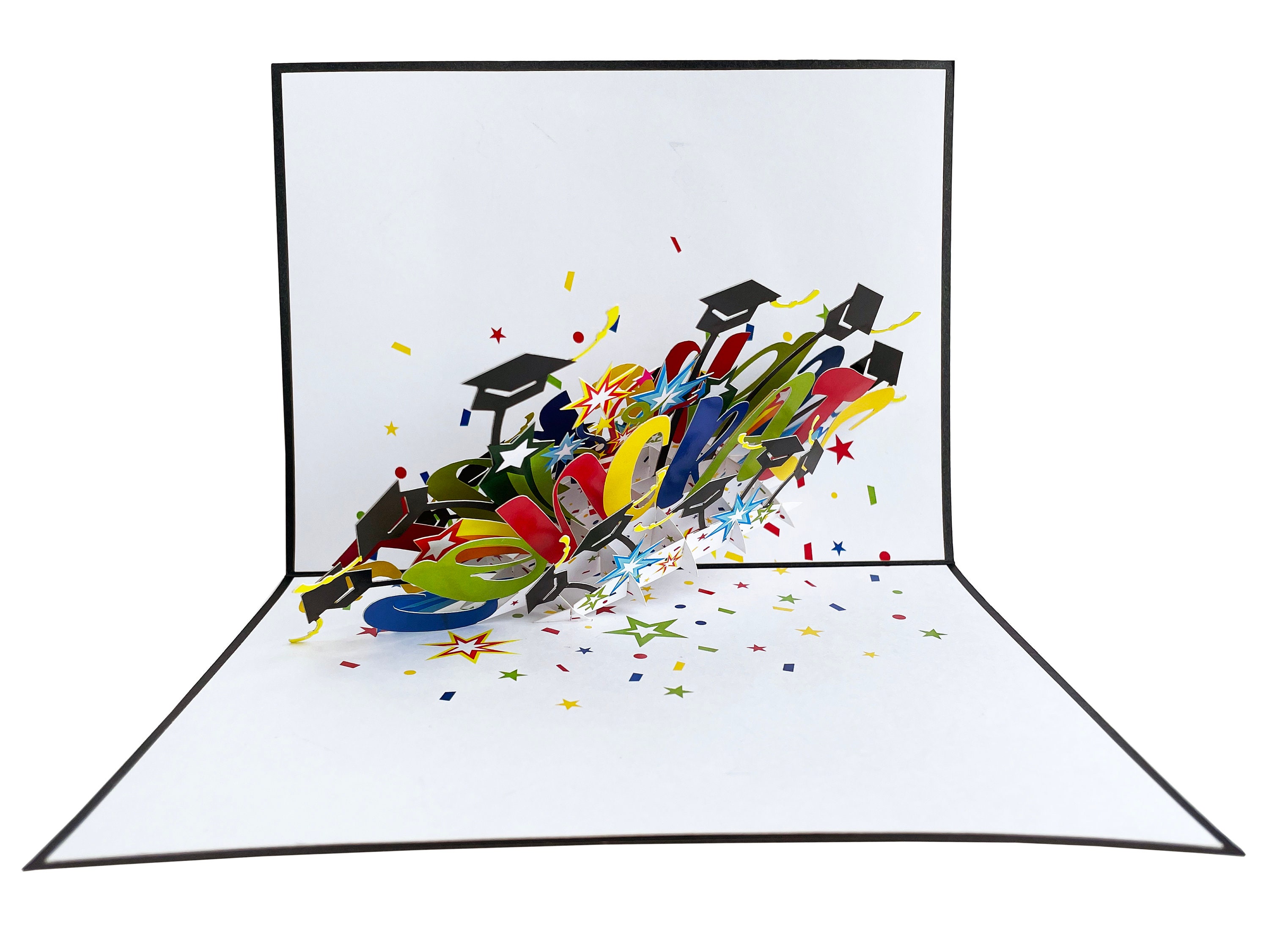 Congrats Graduation Pop up Card, 3D Newly Grads Congratulations Card - Etsy