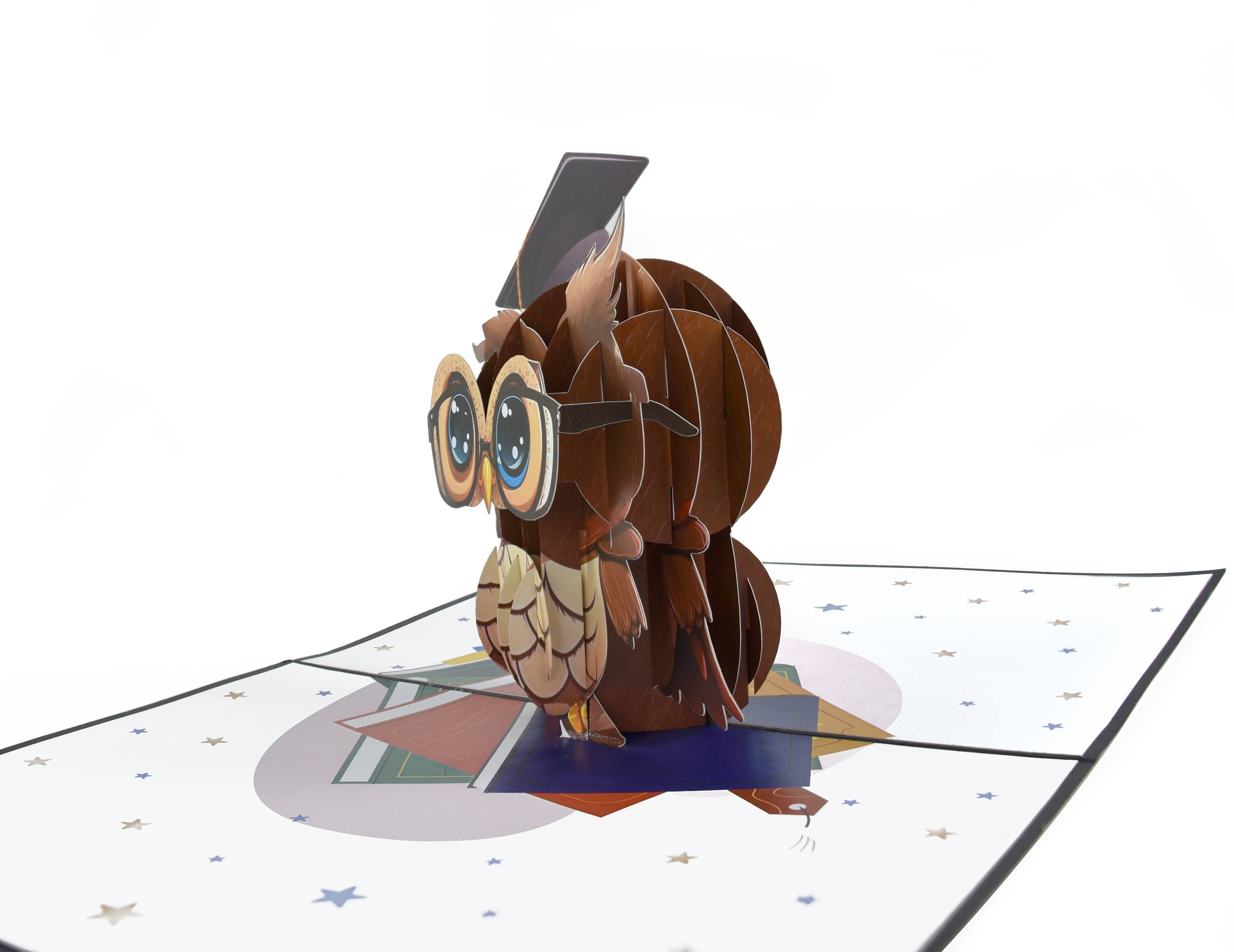 Wise Little Owl Pop up Graduation Card for Students, Newly Grad - Etsy