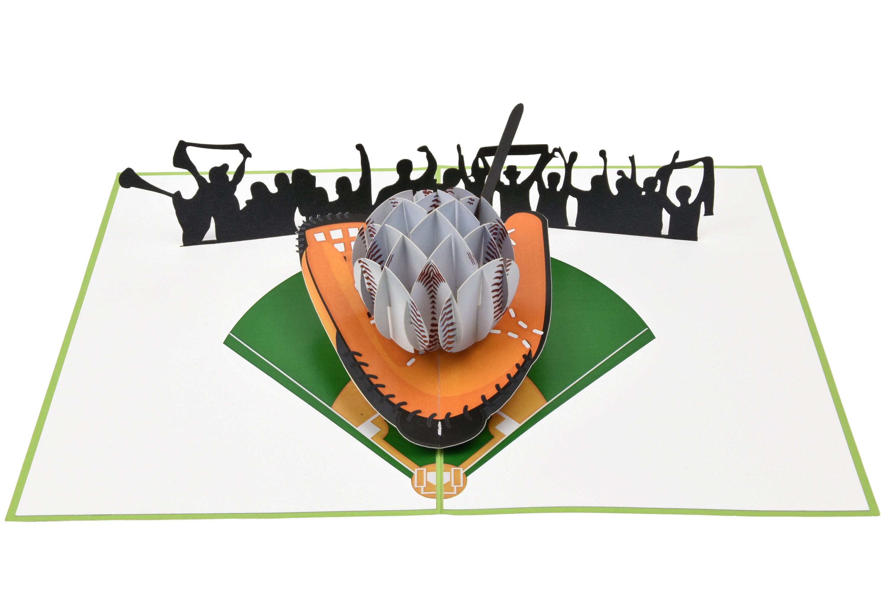 Baseball Pop-up 3D Birthday Card Greeting Card Father's | Etsy New Zealand