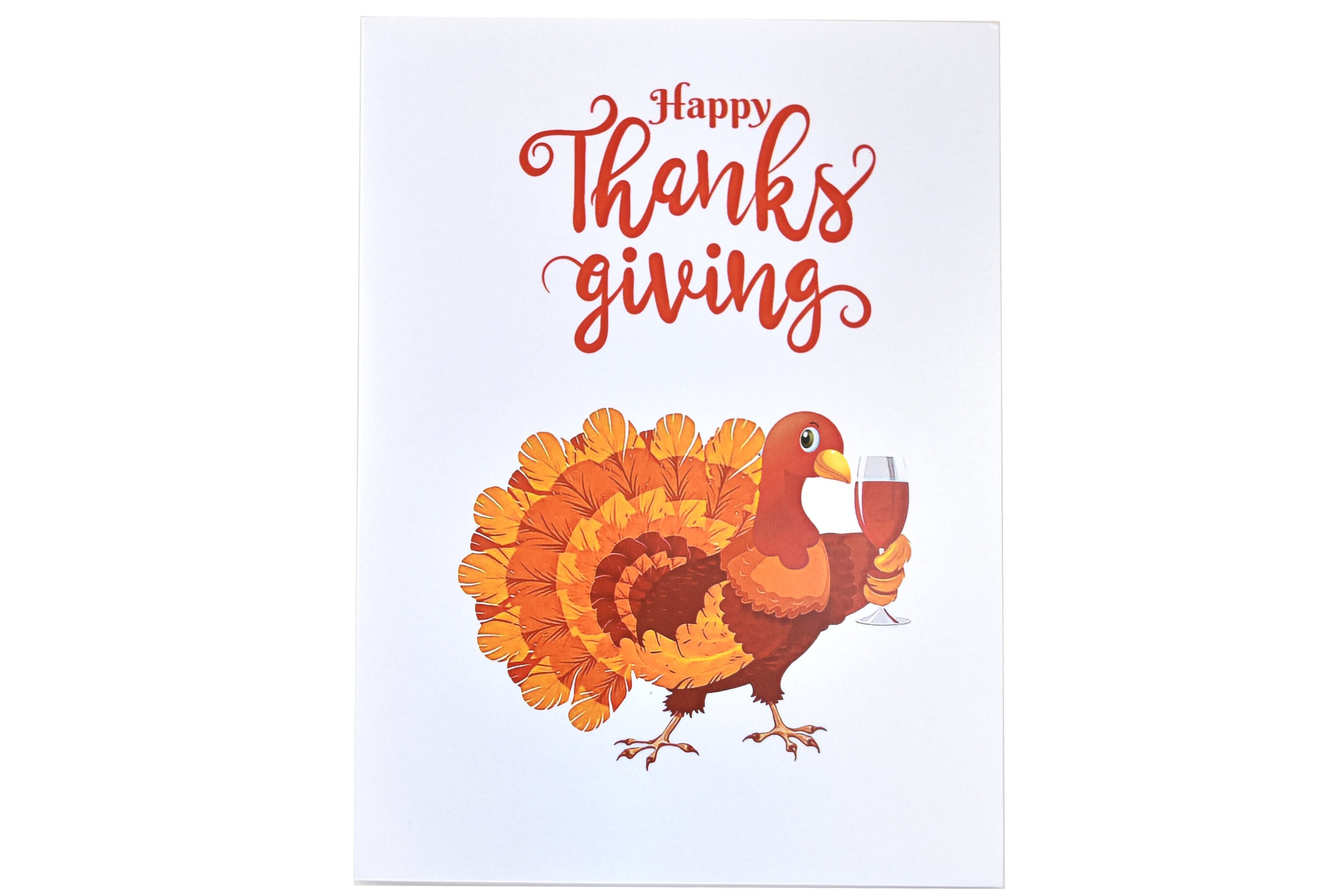 Happy Thanksgiving Turkey Pop up Greeting Card - Etsy