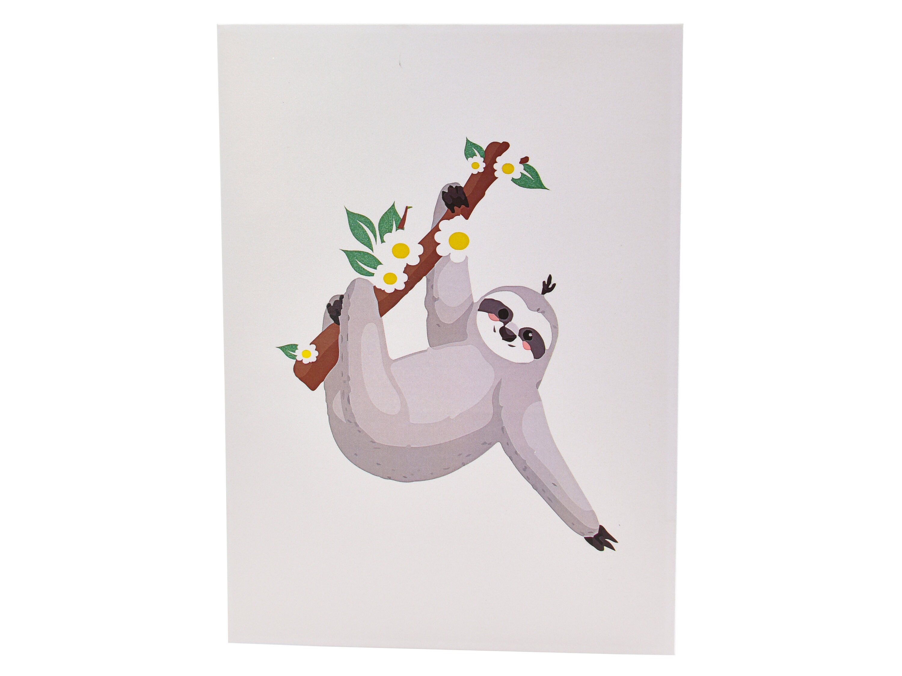 Sloth 3D Pop up Card, Birthday Card, Animal Lover Card, Retirement Card ...
