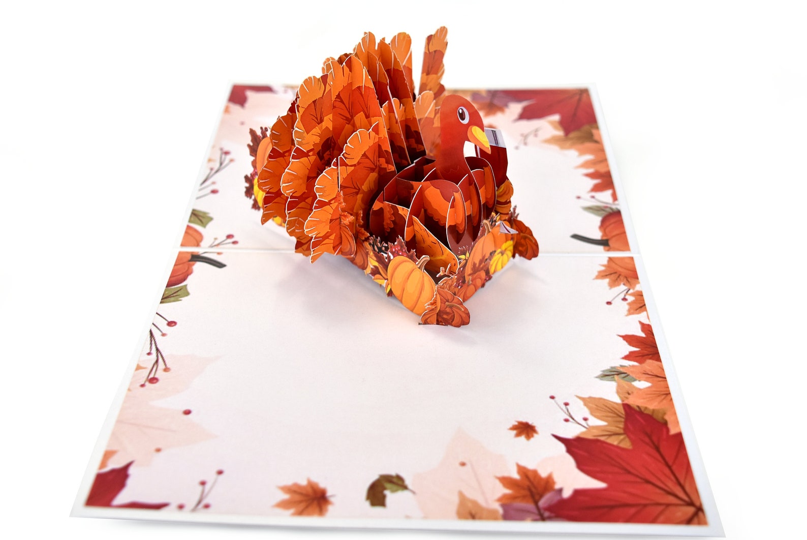 Happy Thanksgiving Turkey Pop up Greeting Card - Etsy