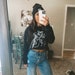 Cinched up Designs Untamed Cowgirl Crewneck Western Sweatshirt, Horse ...
