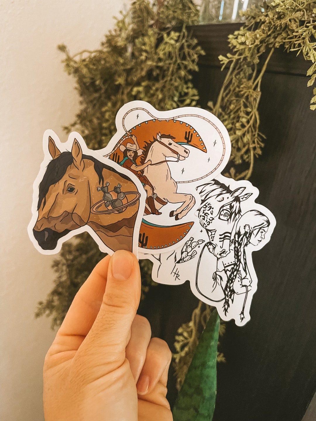 Western Cowgirl Sticker Pack, Western Sticker, Cowgirl Sticker, Cowgirl ...