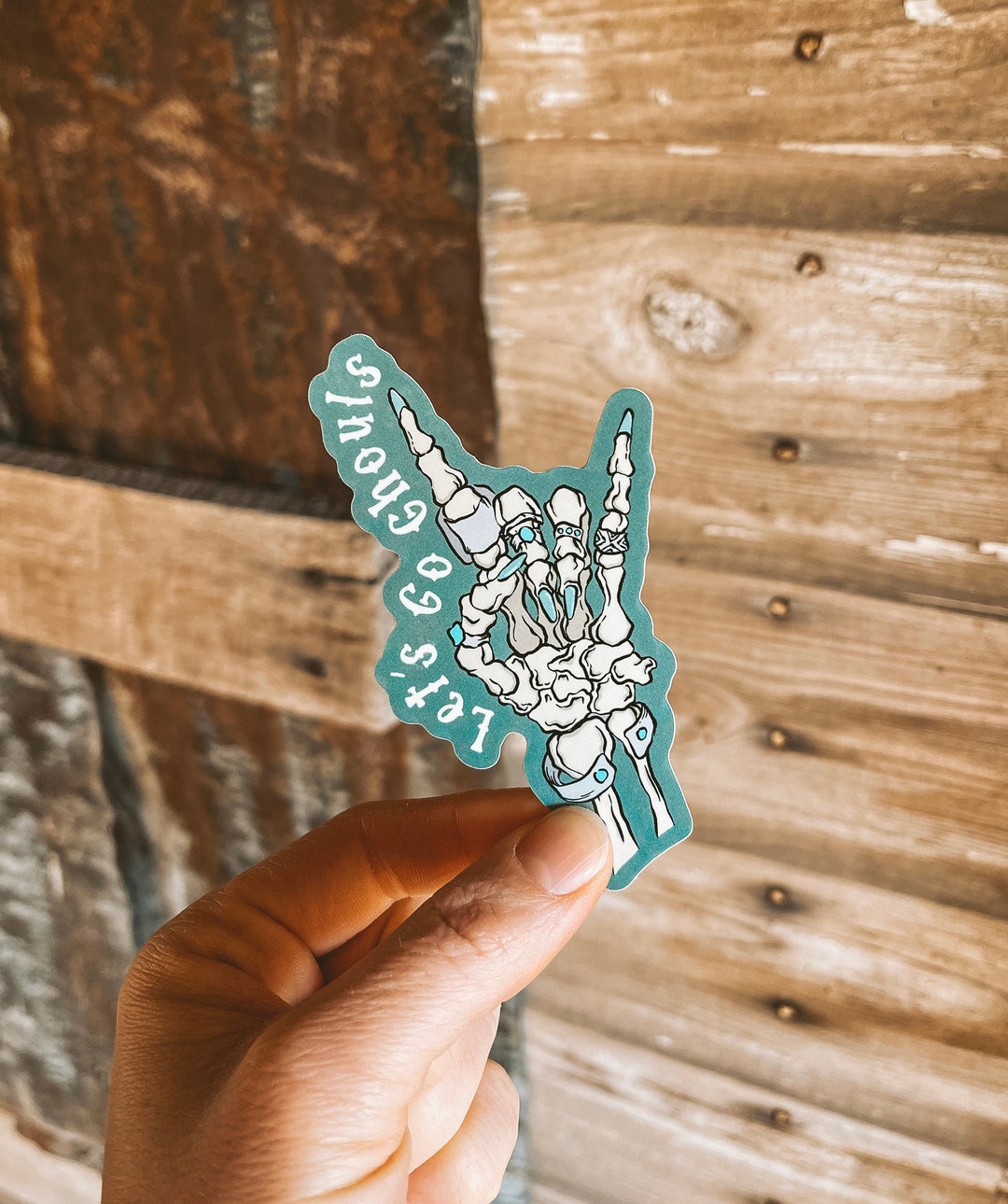 Cinched up Designs Let's Go Ghouls Cowgirl Sticker, Western Sticker ...