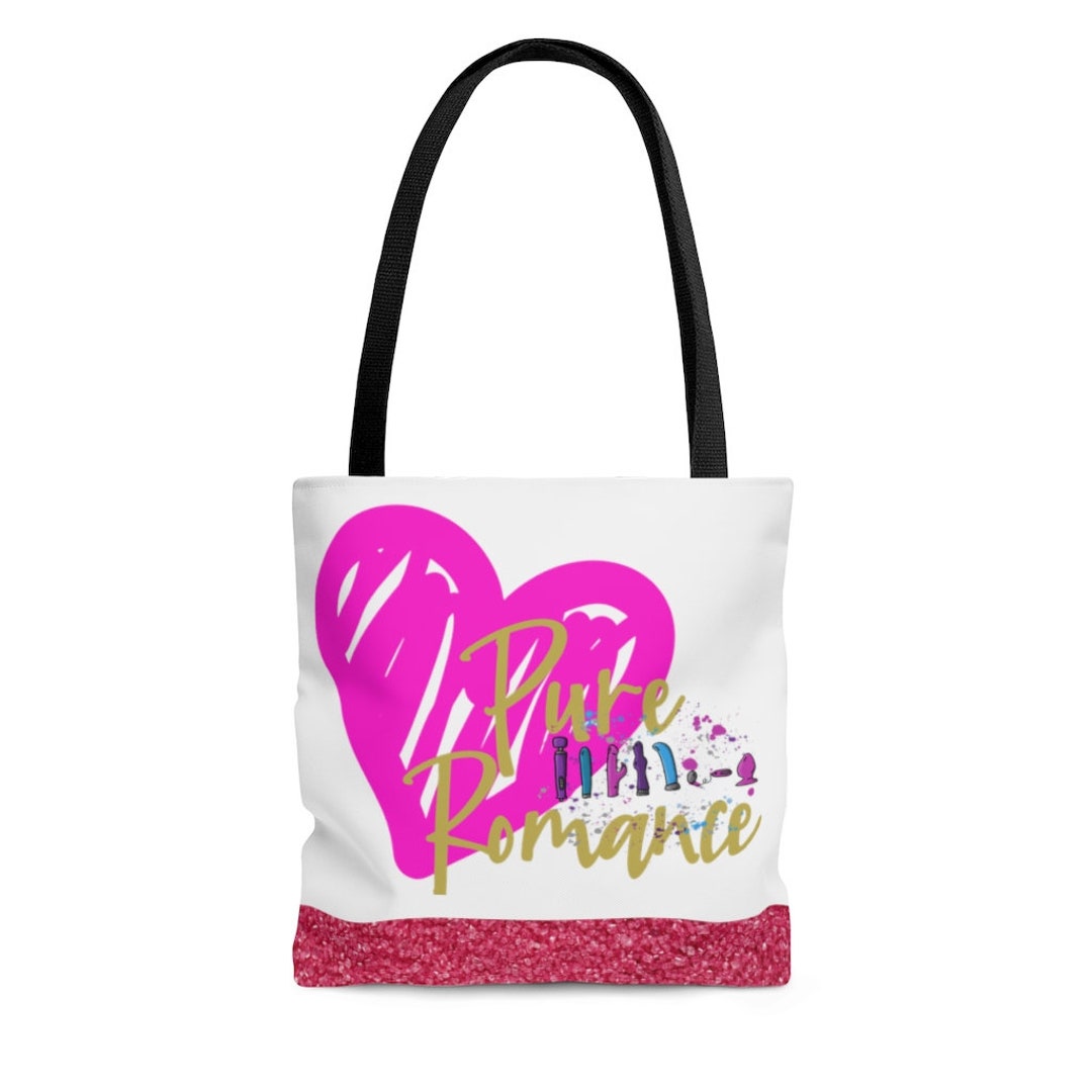 PURE ROMANCE Heart Vendor Product Sample Marketing Travel Tote Bag - Etsy