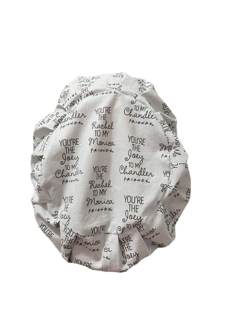 Friends Scrub Hats, Friends Ponytail Scrub Hats, Friends Bouffant Hats ...