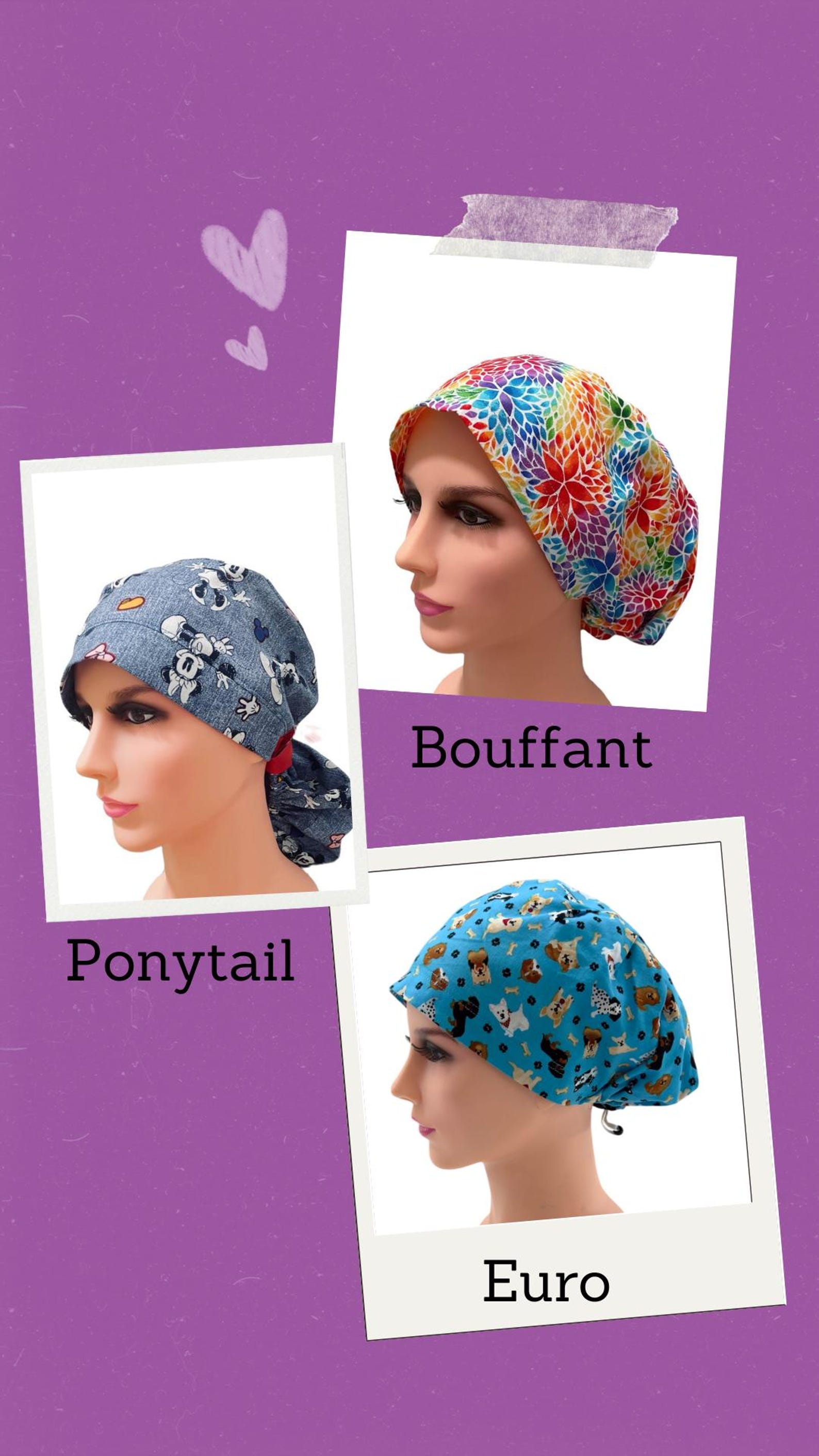 Stitch and Alice in Wonderland Surgical Caps for Medical Staff - Etsy