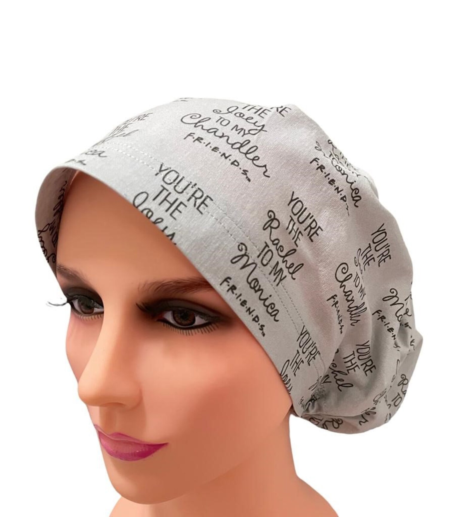 Friends Scrub Hats, Friends Ponytail Scrub Hats, Friends Bouffant Hats ...