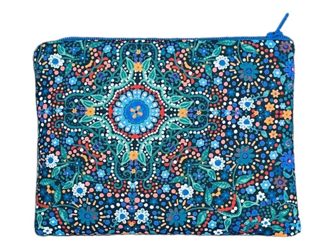 Abstract, Colorful, Floral Zipper Pouches - Etsy