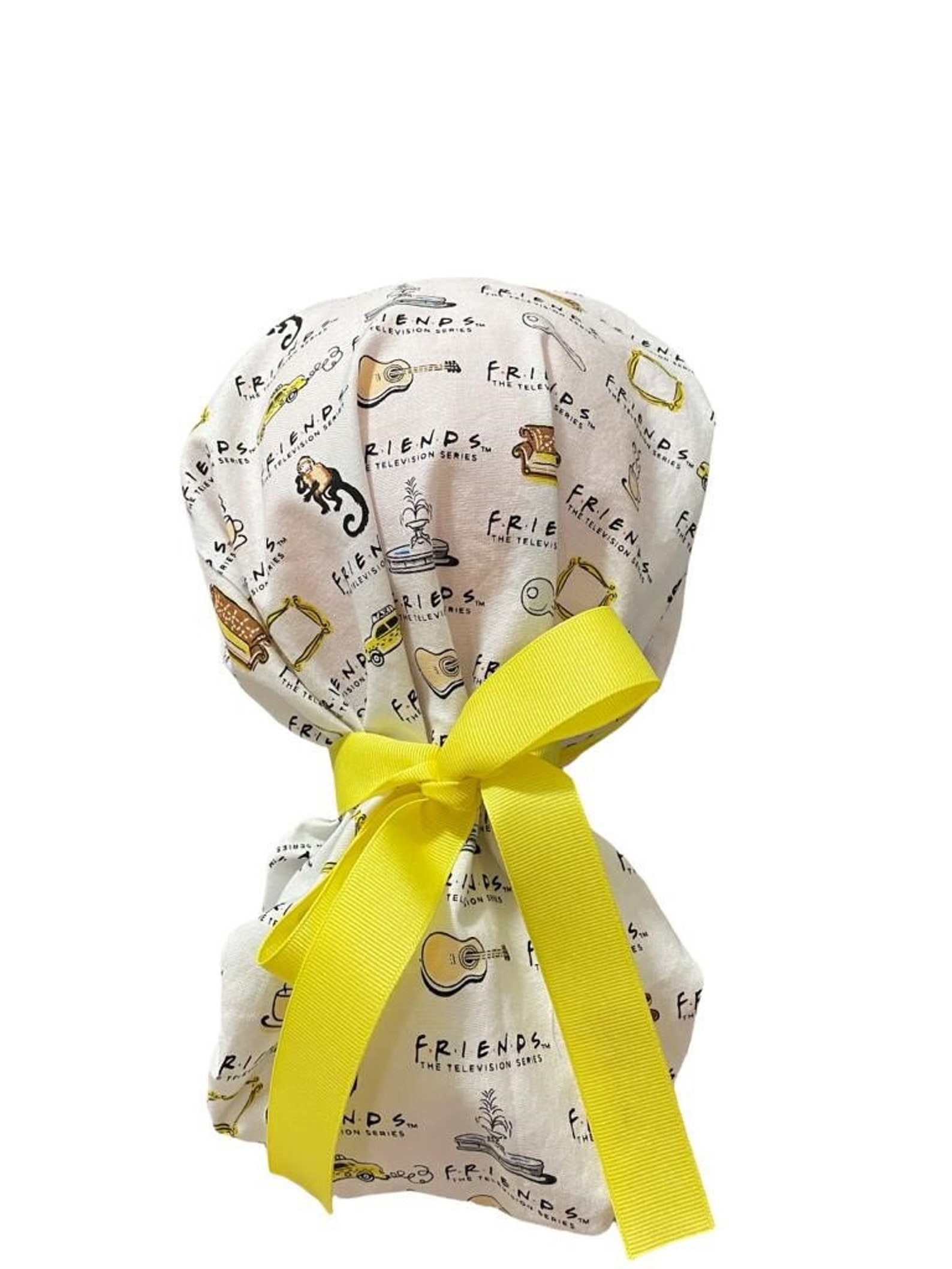 Friends Scrub Hats, Friends Ponytail Scrub Hats, Friends Bouffant Hats ...