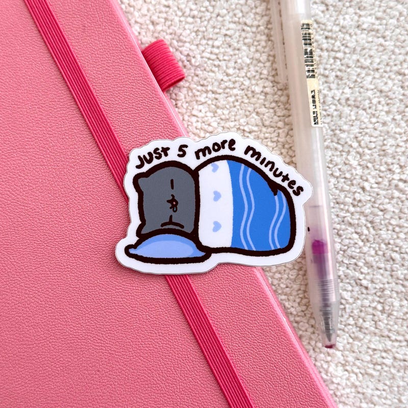 Sleepy Stickers - Etsy