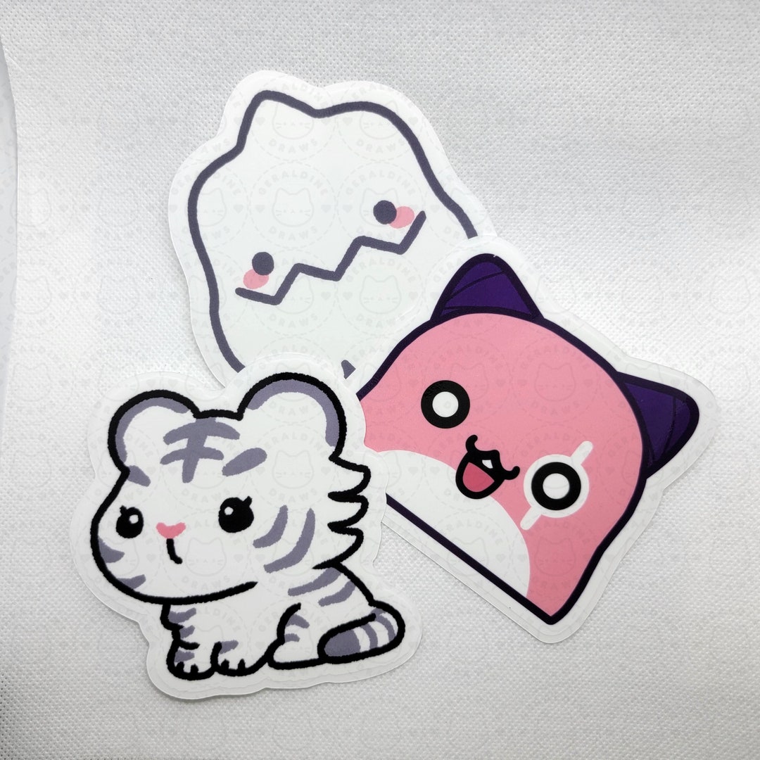 Maplestory Monsters Fun Window Peeker Static Cling | Yeti Monster ...