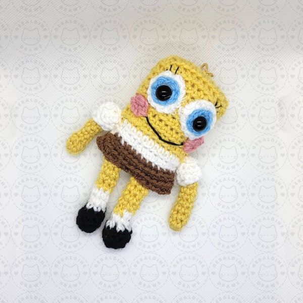 Spongebob Keychain - Etsy