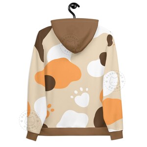 Calico Hoodie | Cute Cat Hoodie Sweatshirt | Kawaii Neko Winter Sweater ...