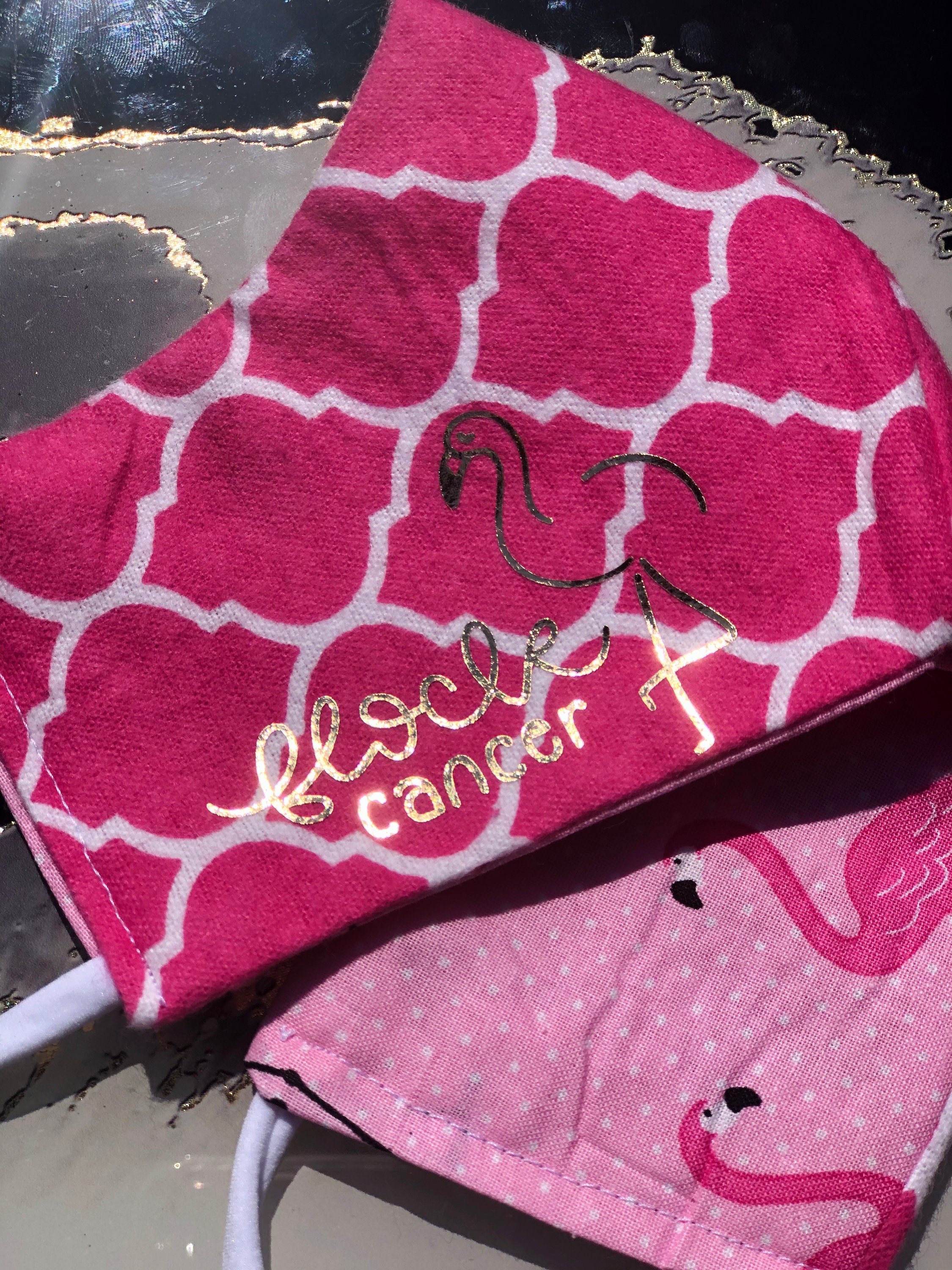 Flock Cancer Reversible Mask - Etsy