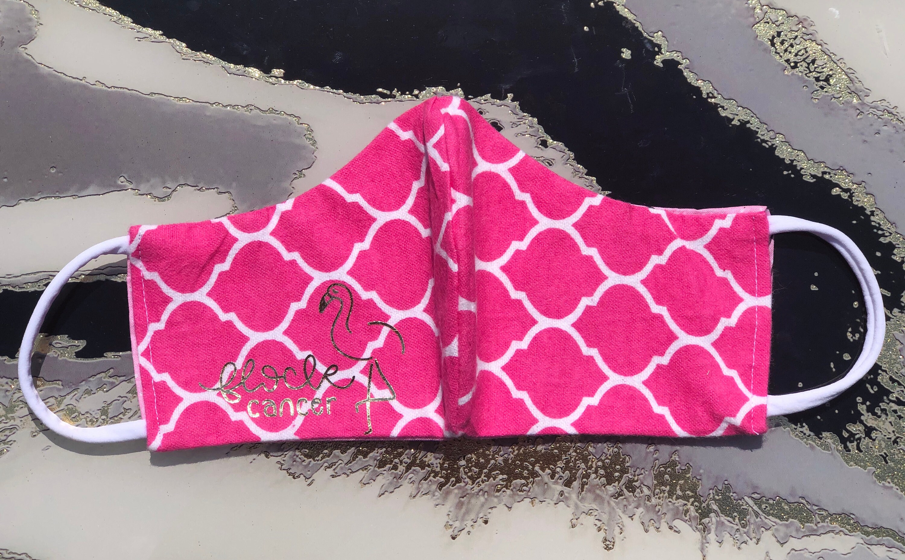Flock Cancer Reversible Mask - Etsy