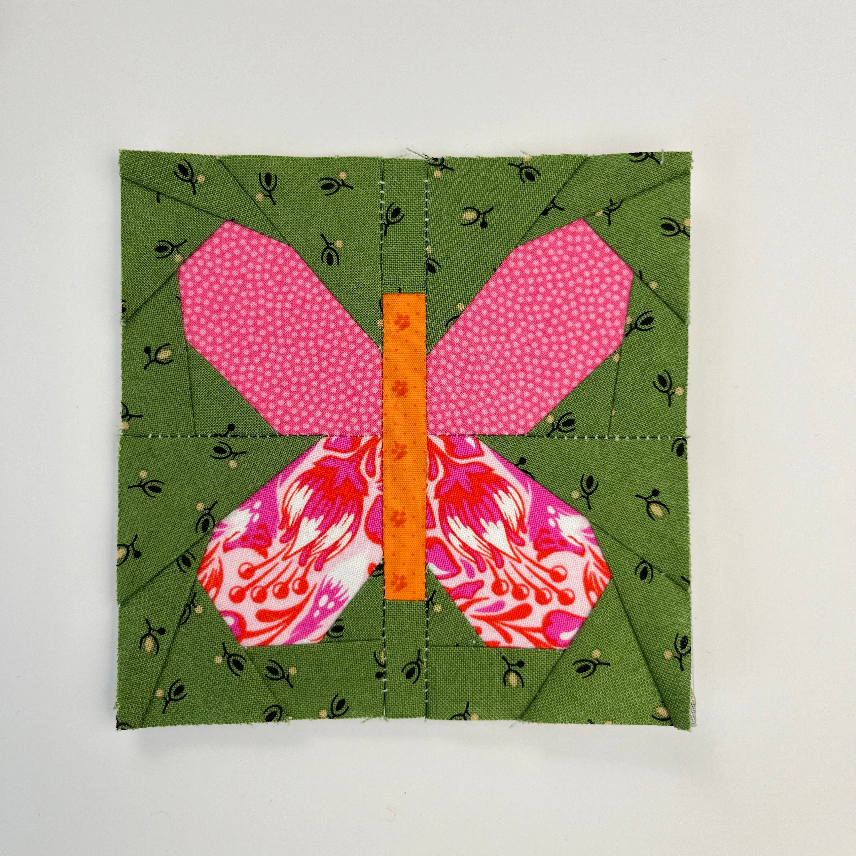 My Butterfly Quilt Block Pattern PDF Instant Download Modern Patchwork ...